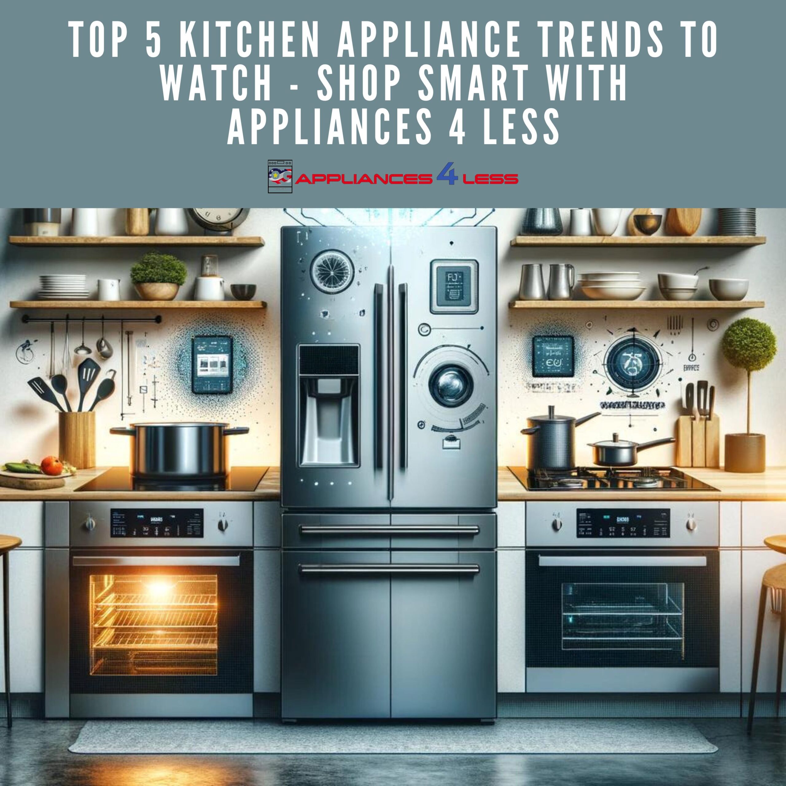 Top 5 Trends in Kitchen Appliances - Save Big at A4L - Appliances 4 Less