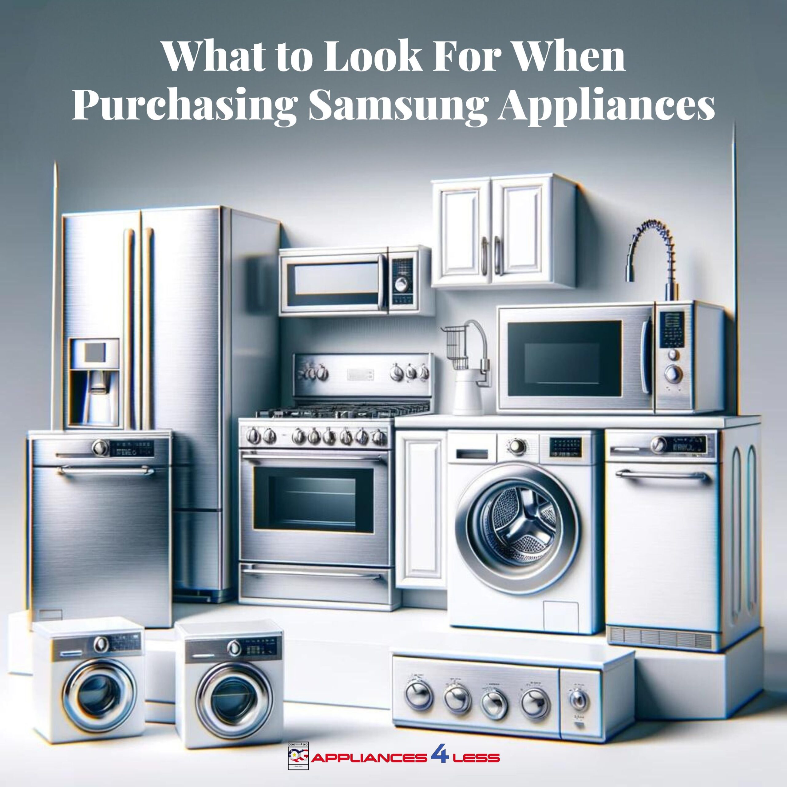Buying Samsung Appliances? Key Tips from A4L Experts - Appliances 4 Less