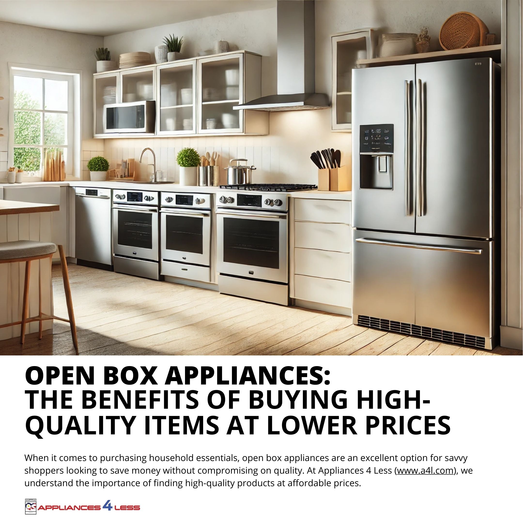 Open Box Appliances: Save Big on High-Quality Items - Appliances 4 Less