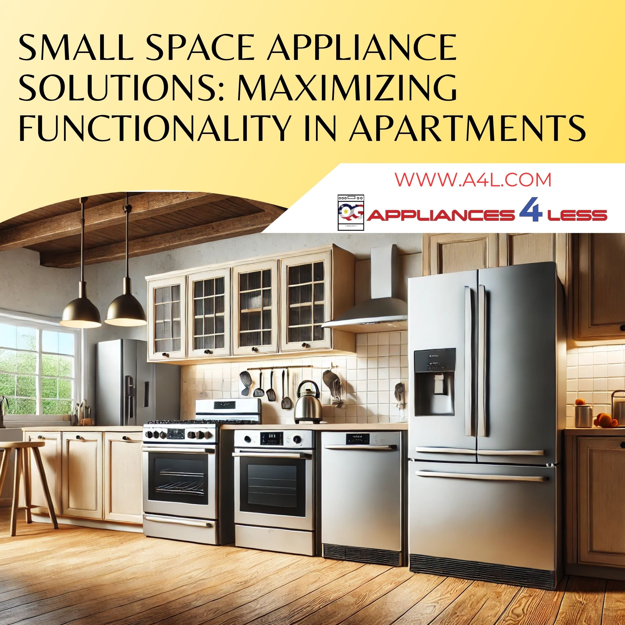 Small Space Appliance Solutions for Apartment Living - Appliances 4 Less
