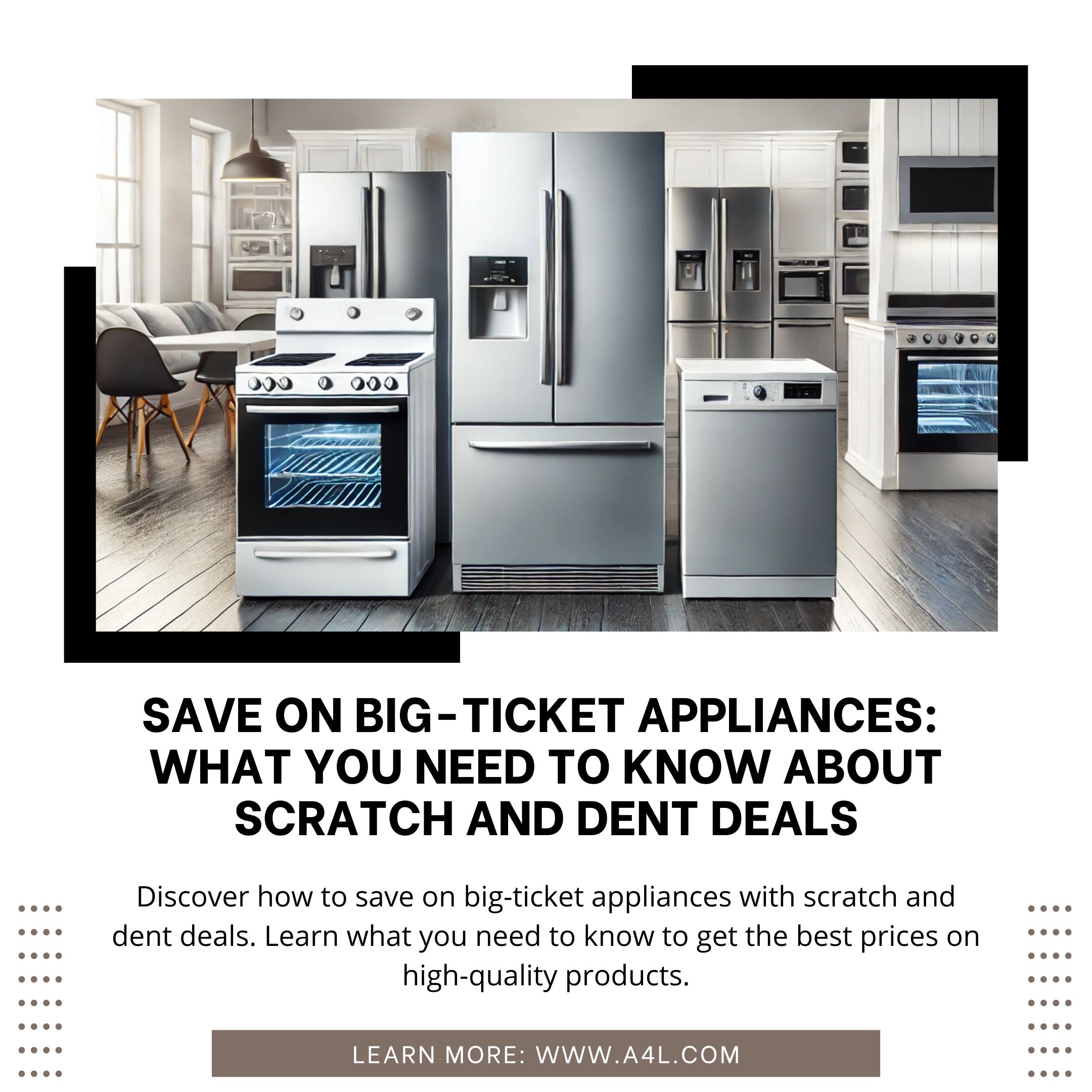 Save on Big-Ticket Appliances: What You Need to Know About Scratch and ...