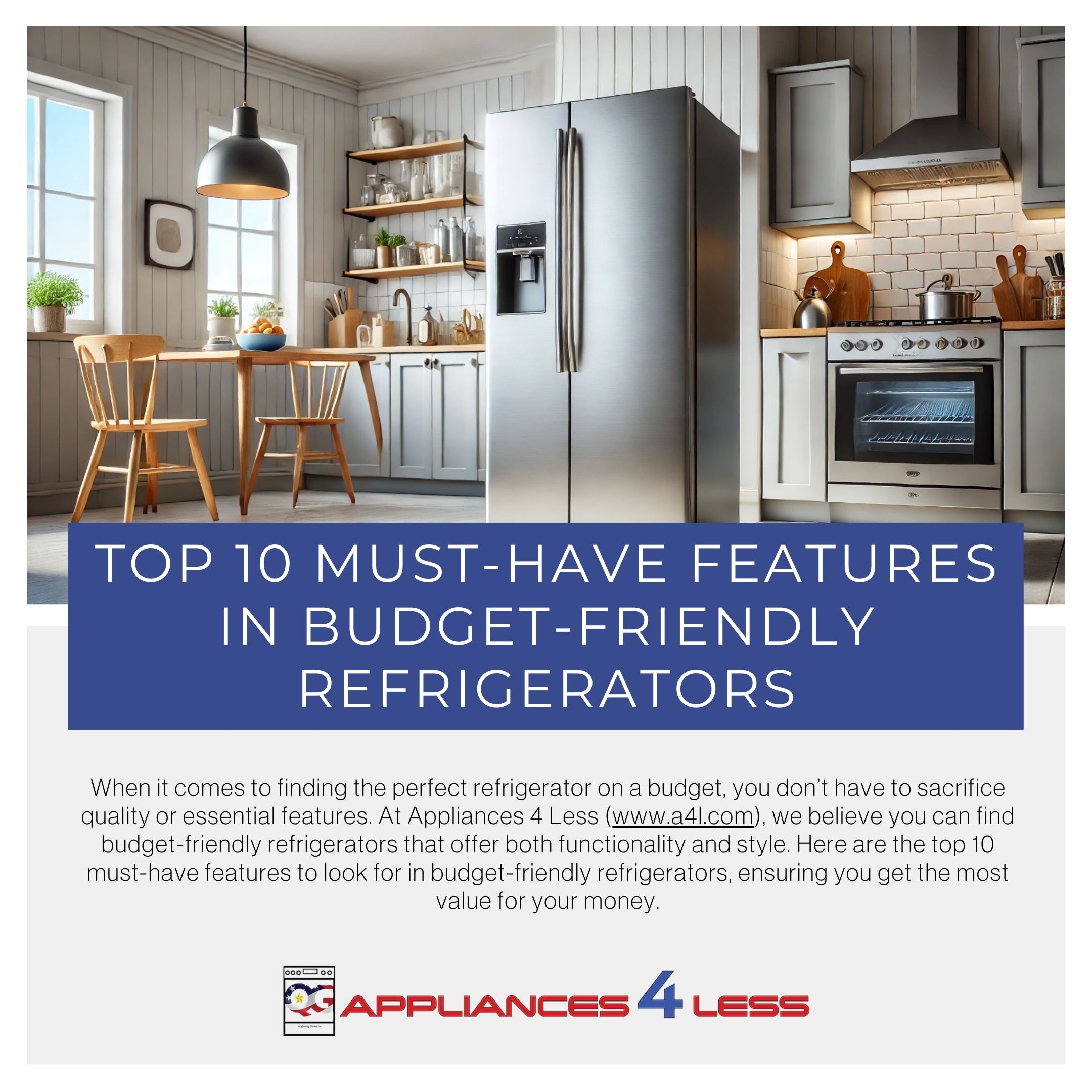 Top 10 Must-Have Features in Budget-Friendly Refrigerators - Appliances ...