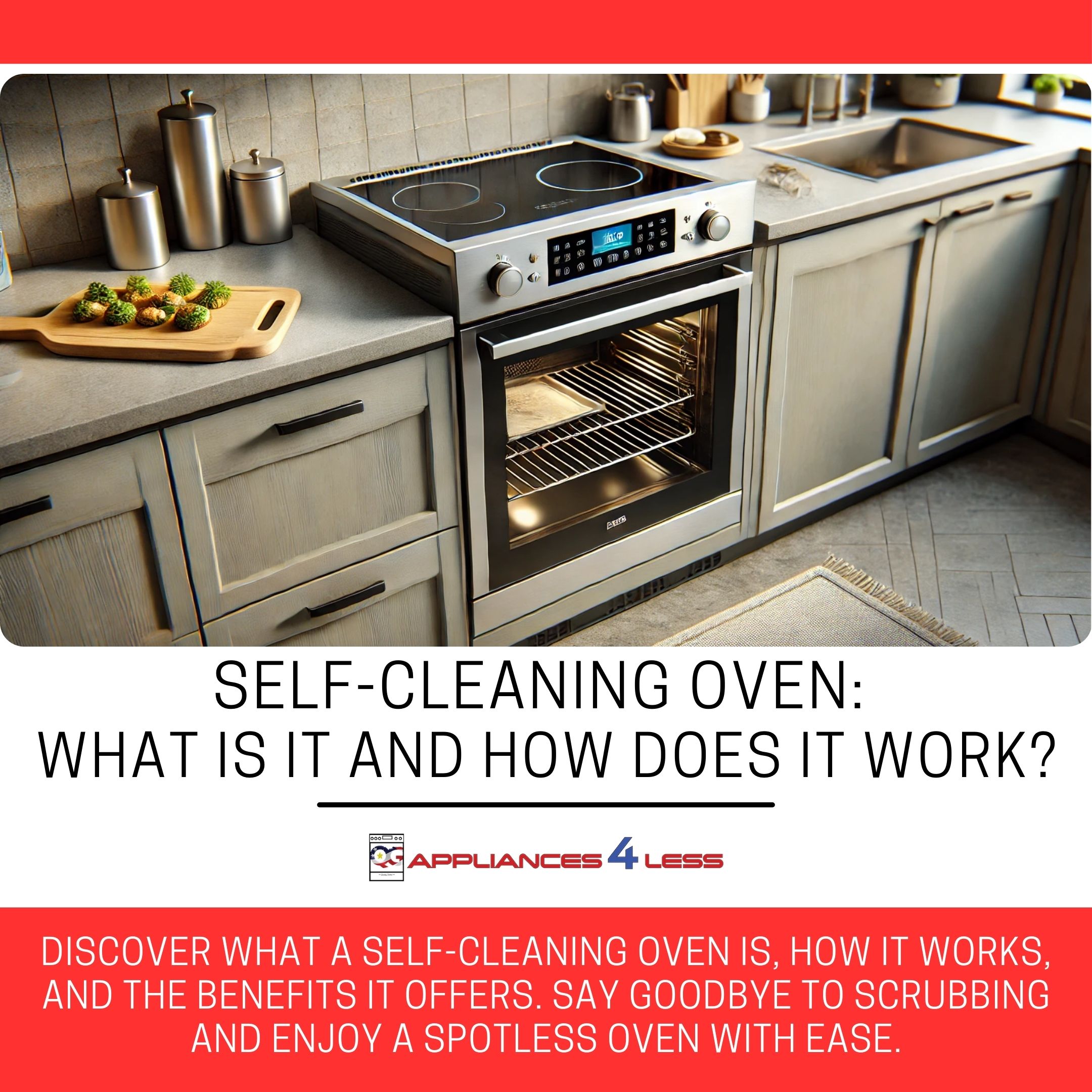 Self-Cleaning Ovens: What They Are and How They Work - Appliances 4 Less