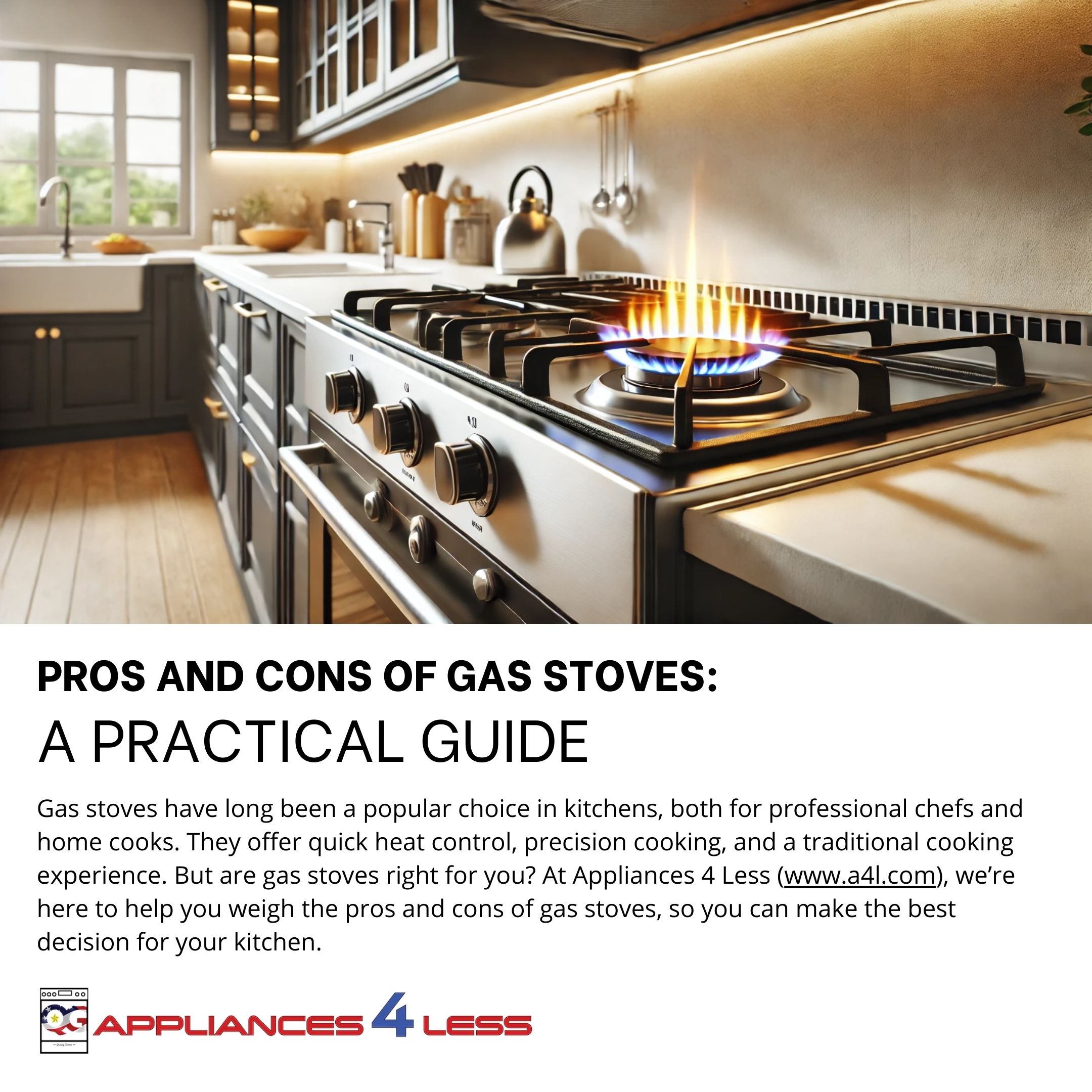 Pros and Cons of Gas Stoves: A Practical Guide - Appliances 4 Less