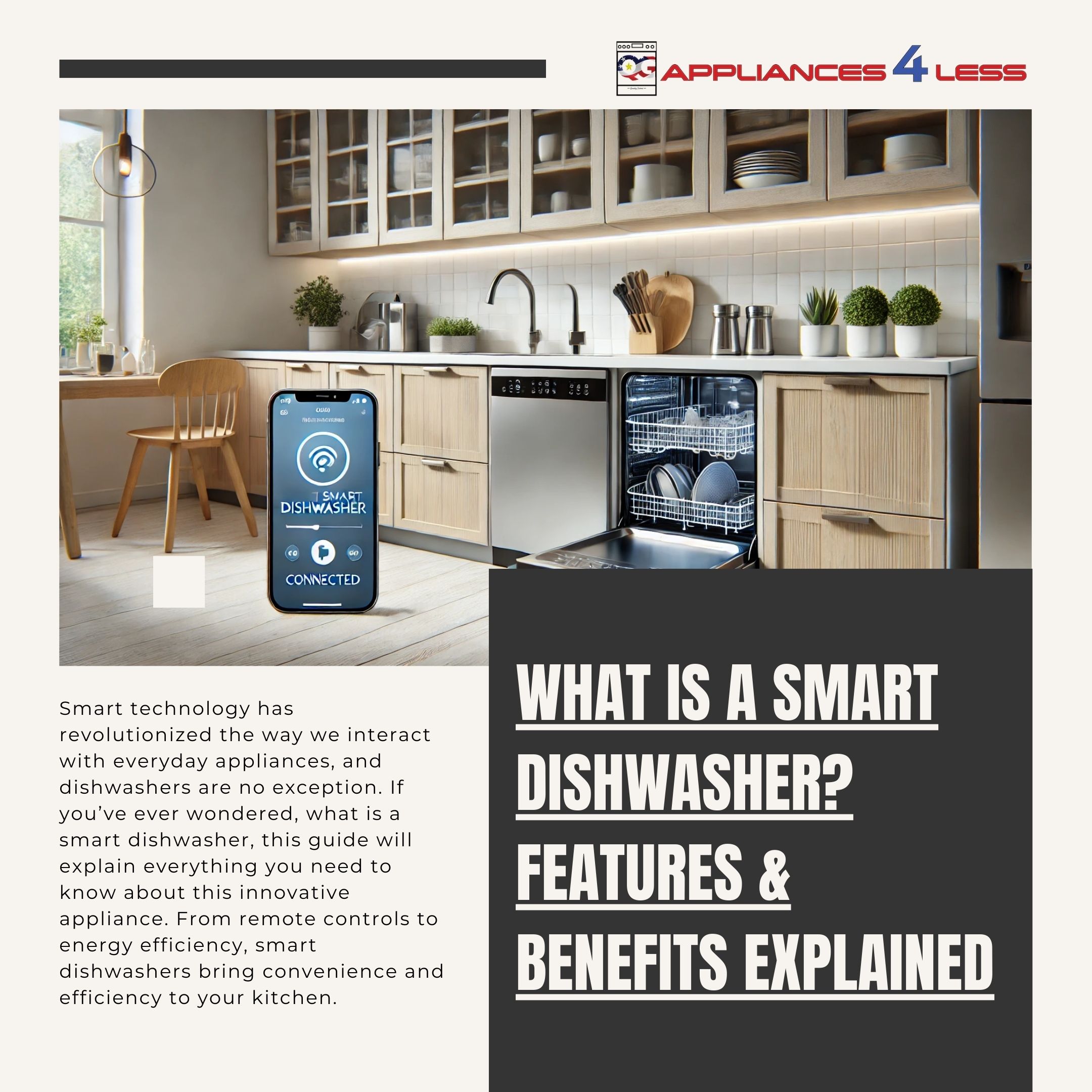What Is a Smart Dishwasher? Features & Benefits Explained - Appliances ...