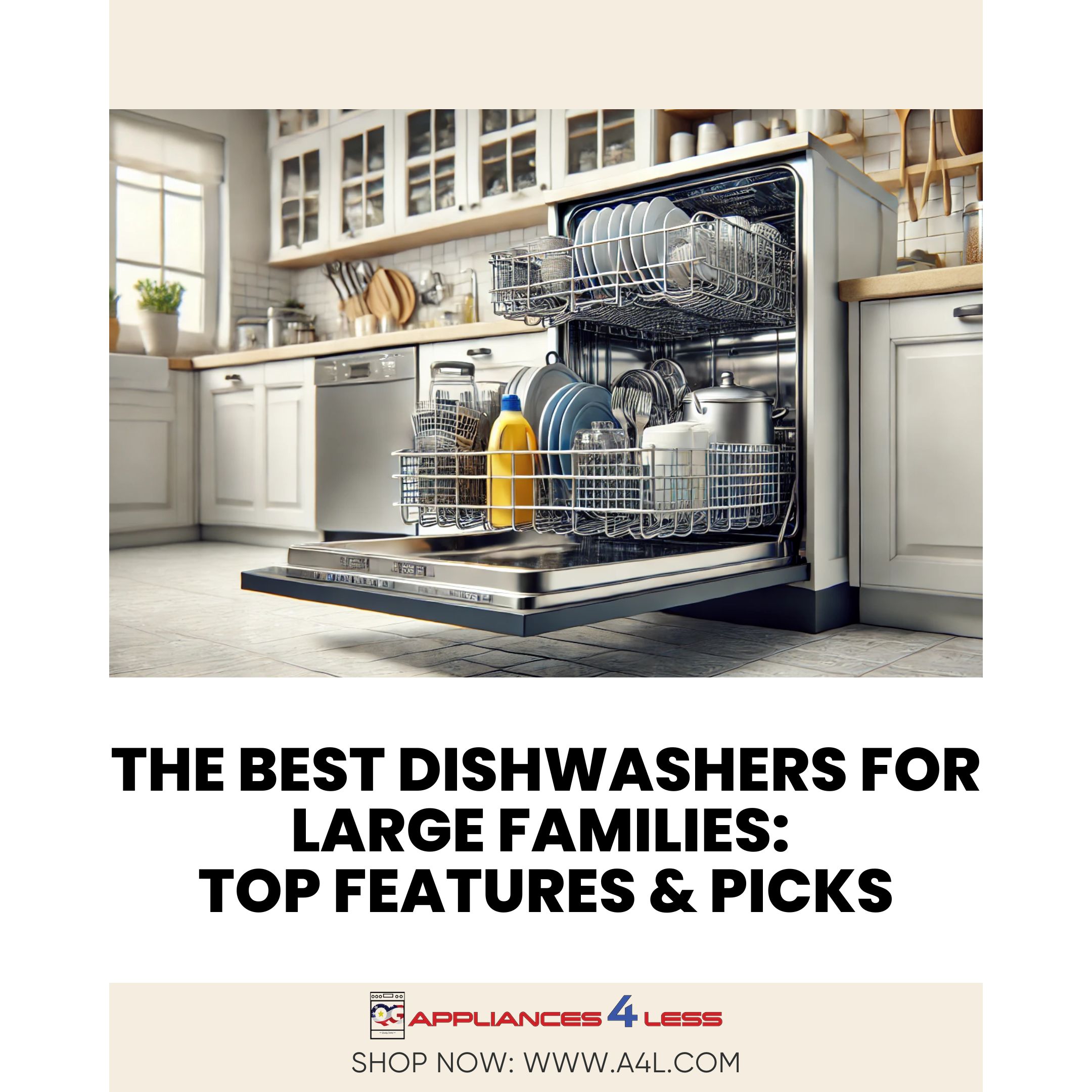 The Best Dishwashers for Large Families: Top Features & Picks ...