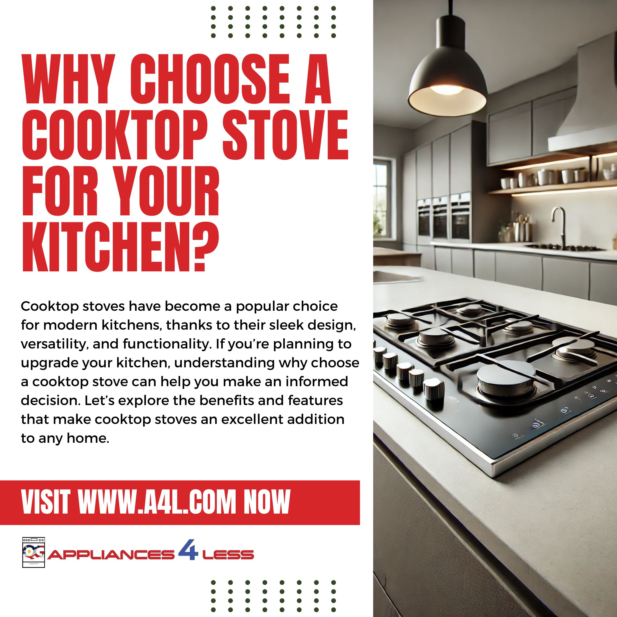Why Choose a Cooktop Stove: Top Benefits Explained - Appliances 4 Less