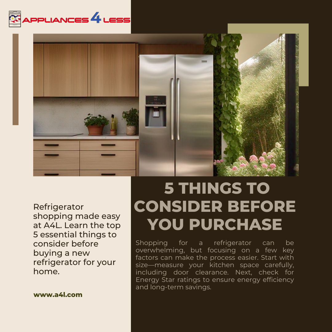 Refrigerator Buying Guide: 5 Things You Need to Know - Appliances 4 Less