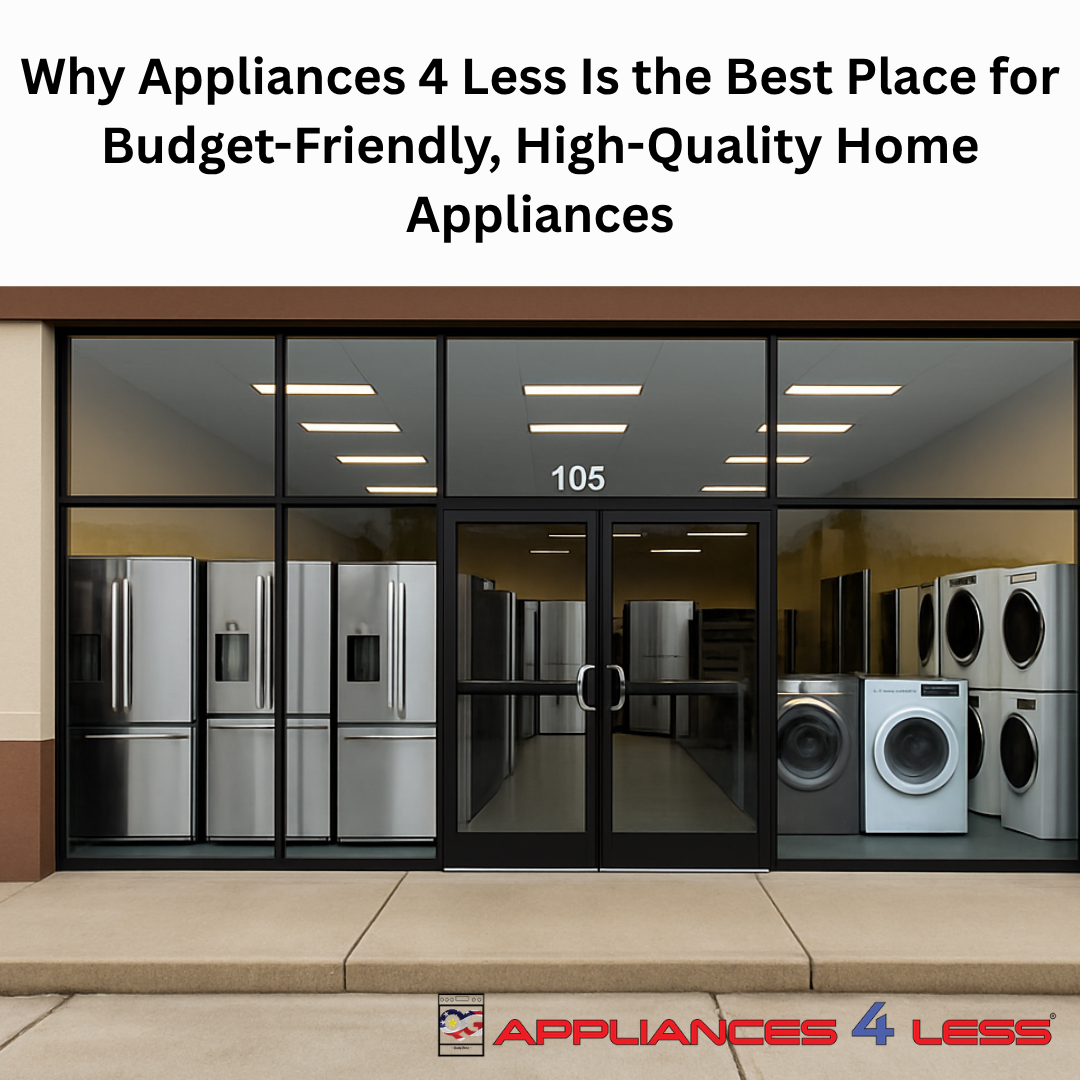 Why Appliances 4 Less Is Best for Budget-Friendly Deals