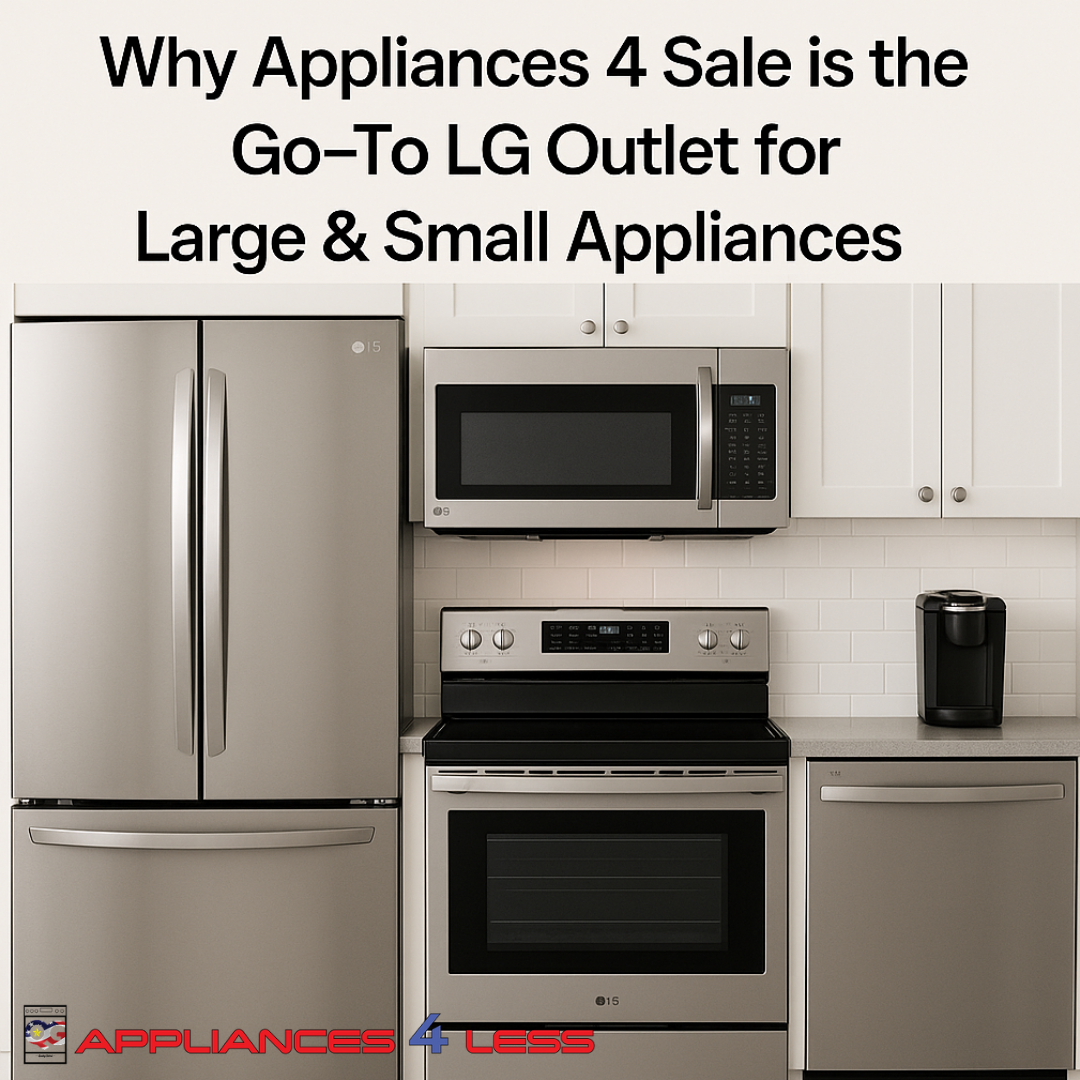 LG Outlet Benefits At Appliances 4 Less Explained